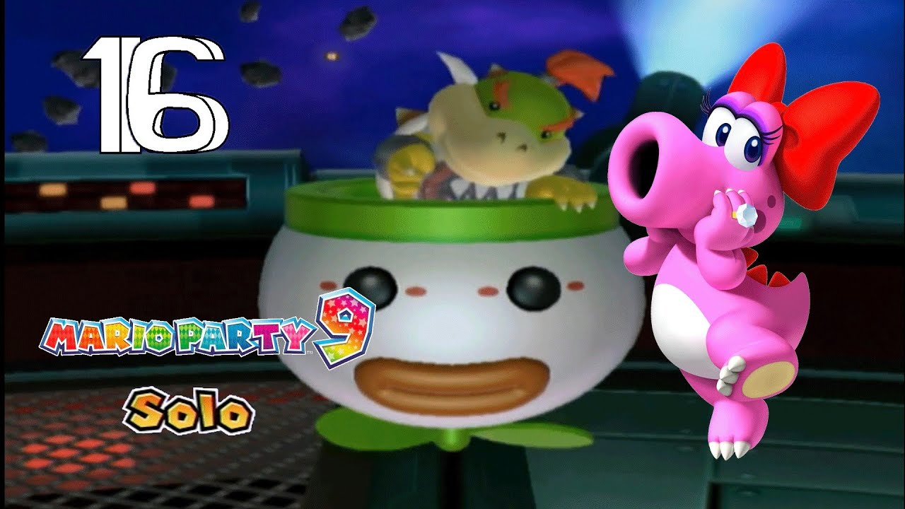 Let's Play Mario Party 9: Solo Mode - (Birdo) Episode 16. 1080p (With ...