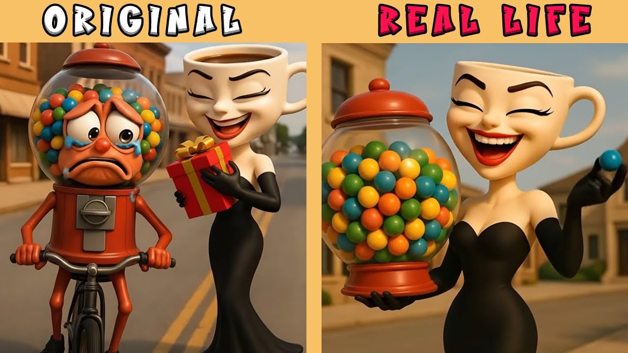 Brainrots Memes Love Transformations | Brainrot Original vs Real life ...