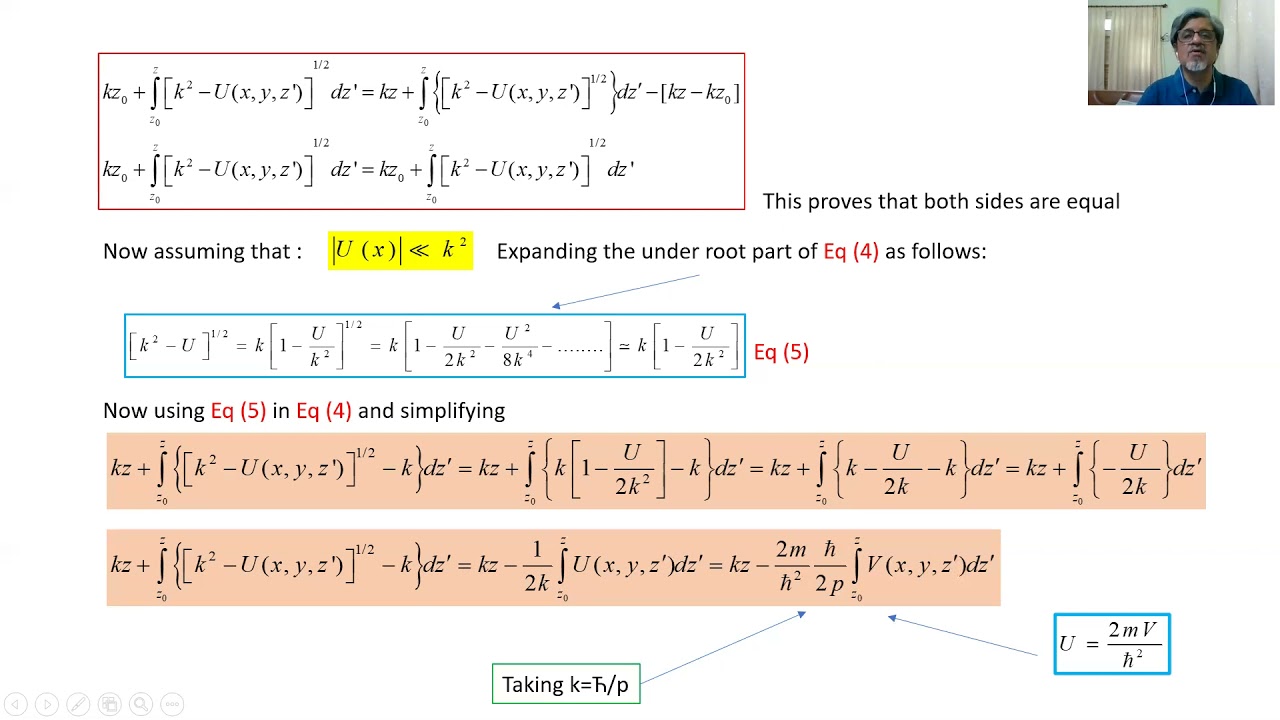 Scattering Theory: Eikonal Approximation/Prof. Mihir Joshi/Physics Dept ...