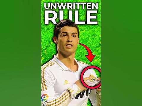 The Unwritten Rule in Football - YouTube