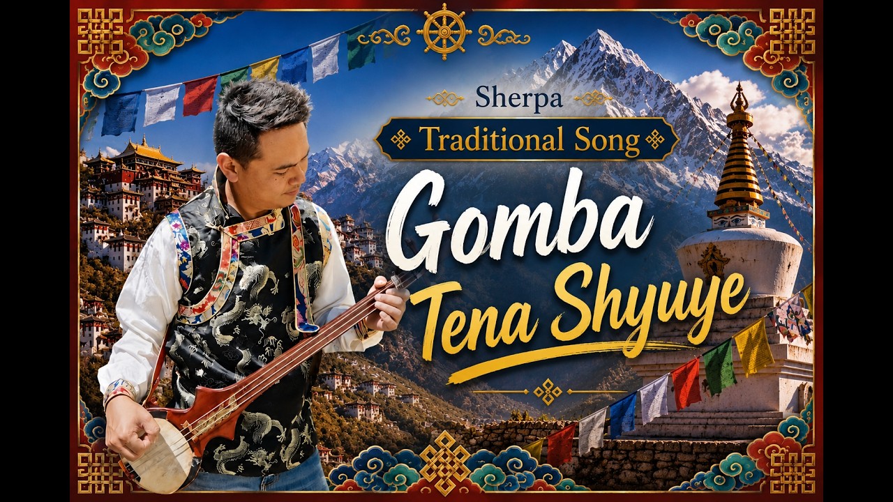 Sherpa Song / Gomba Tena Shuye / शेर्पा गीत गोम्बा तेना श्युये By Sonam ...