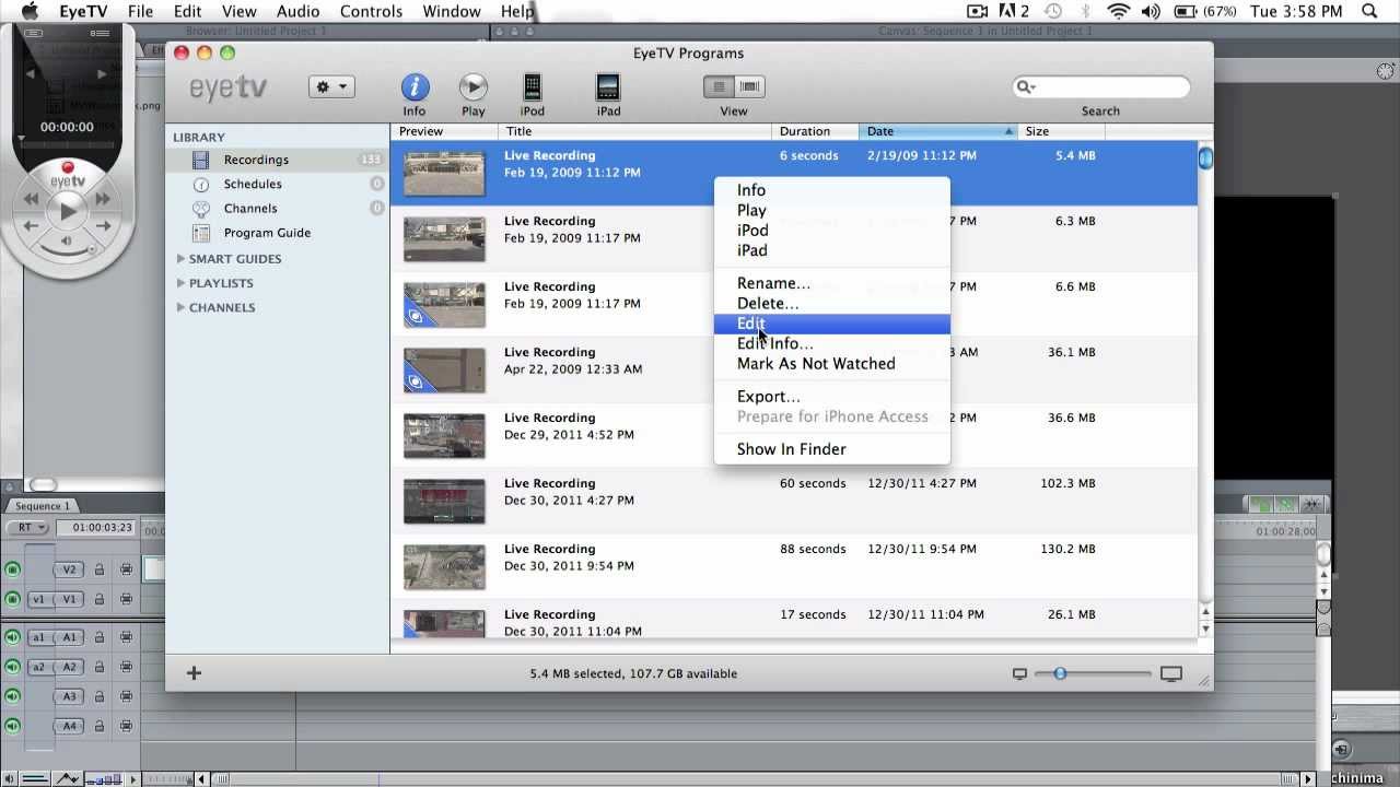 Best HD PVR Export Settings (Mac) | EyeTV & FCP - YouTube