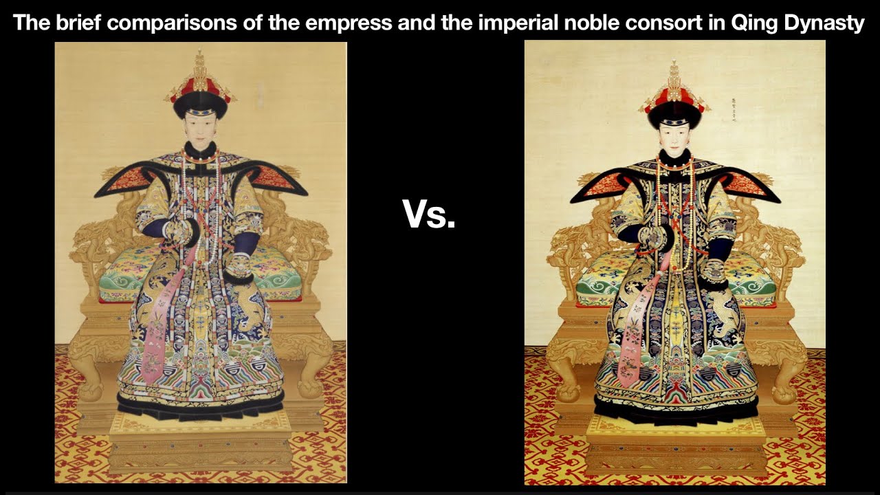 The brief comparisons of the empress and the imperial noble consort in ...