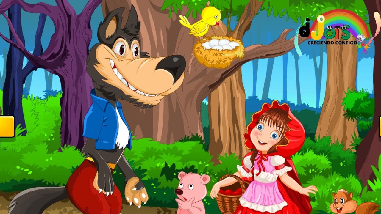 🔴Little Red Riding Hood and the Big Bad Wolf/ children's songs ...