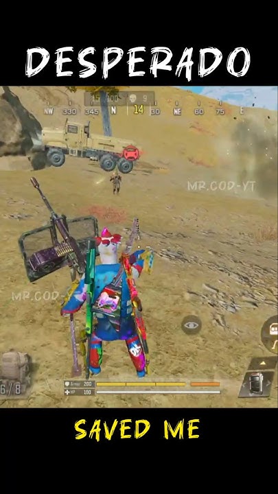 Desperado Saved Me🤯Settings in CODM BR 💯🔥Codmobile🤕CODM Pro Setting #shorts #codmbr #codm #ff # ...