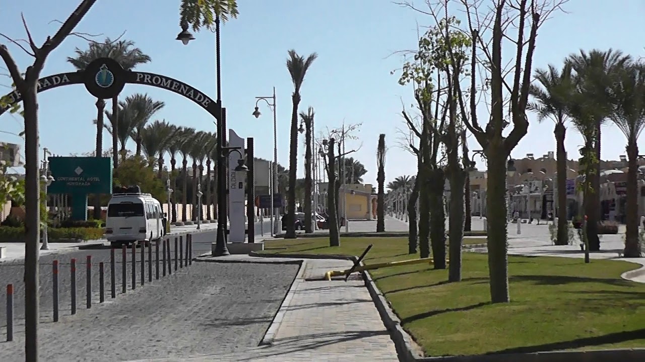 Hurghada - Promenade - YouTube