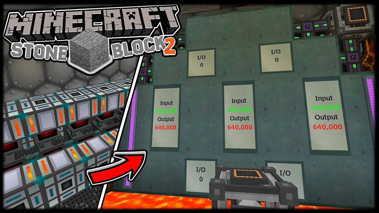 🏛 Infinite Lava and RF Power Generation 🏛 Ep.28 🏛 StoneBlock 2 🏛 ...