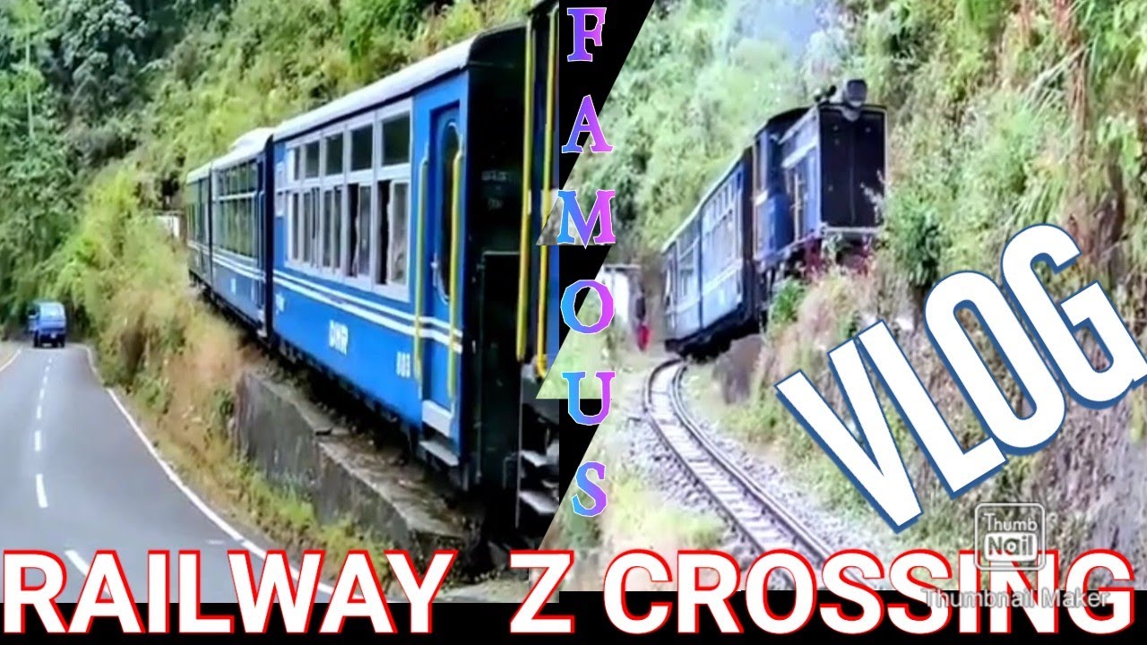 BEAUTIFUL FAMOUS RAILWAYS Z CROSSING अतिसुन्दर प्रसिद्ध रेल्वे Z क्रसिङ ...