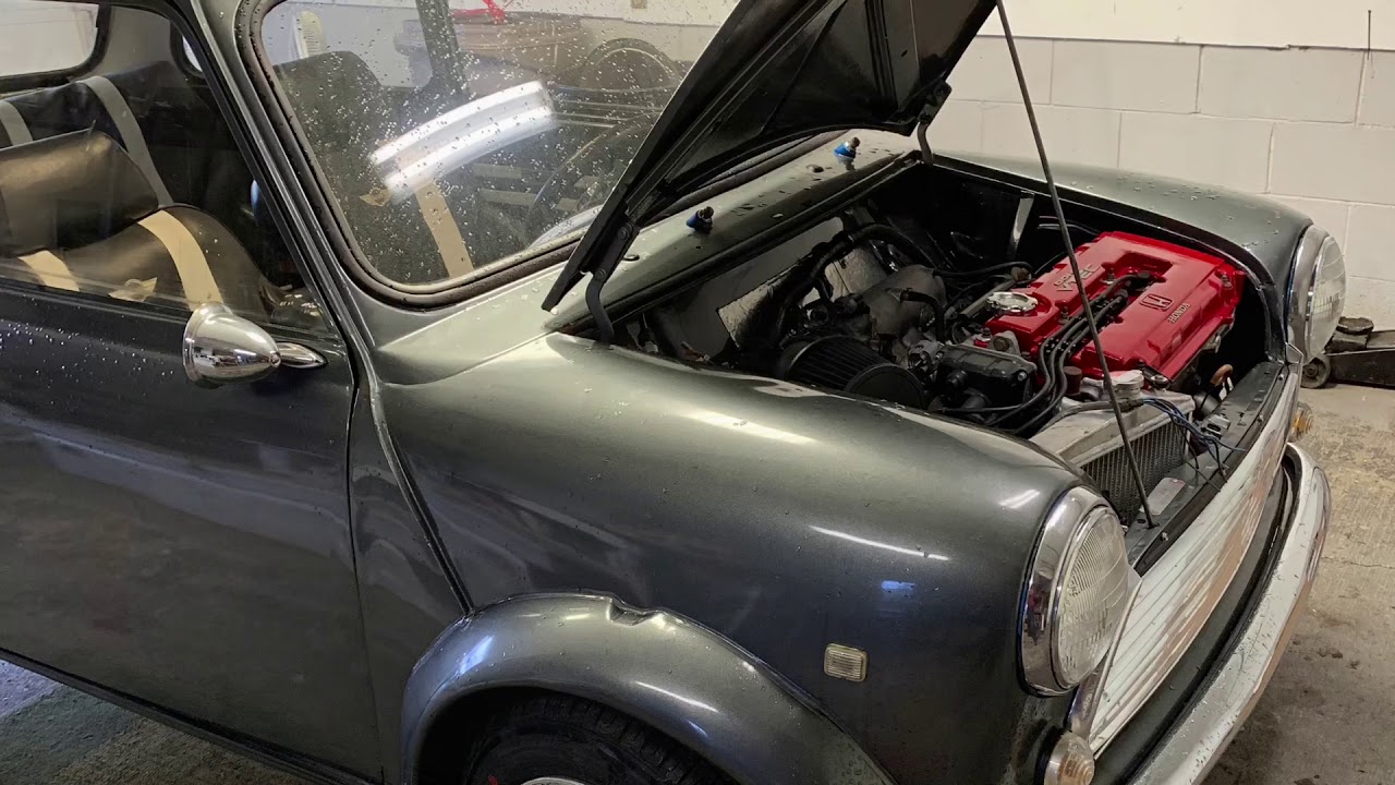1 of mini. VTEC swapped Mini Cooper - YouTube