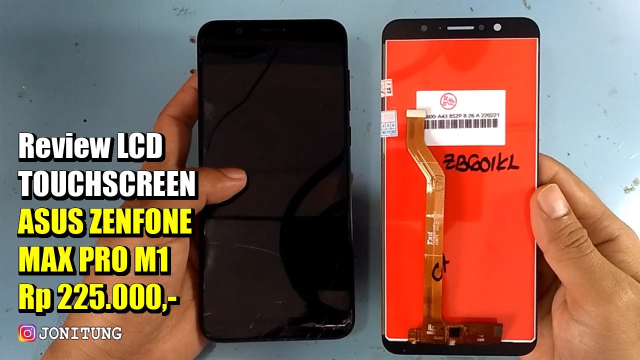 Review LCD TOUCHSCREEN ASUS ZENFONE MAX PRO M1 Harga Rp 225.000 - YouTube
