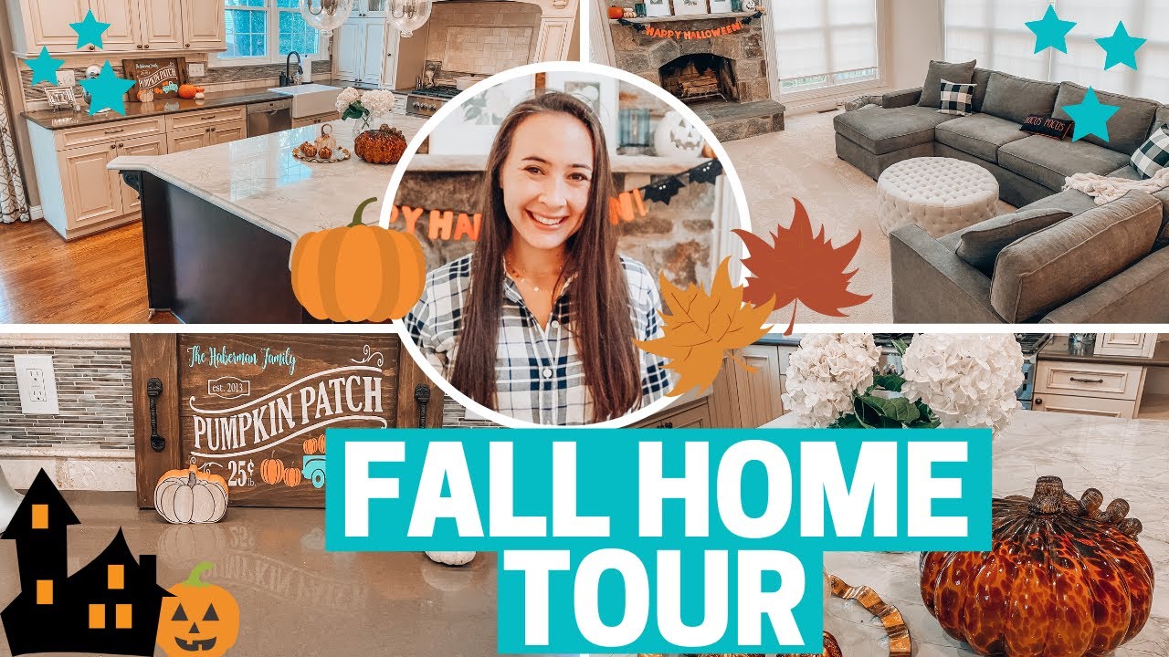 NEW FALL HOME TOUR!!! AUTUMN & HALLOWEEN HOME DECOR! 2020 - YouTube