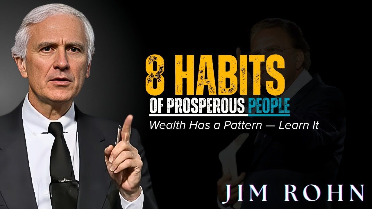 8 Habits of Prosperous People by Jim Rohn | Daily Success Habits for ...