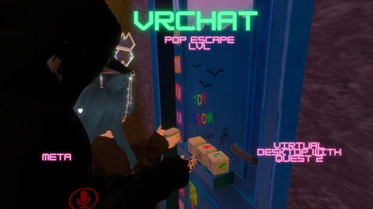 VRC Pop Escape lvl part 1 - YouTube