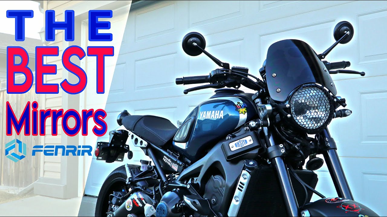 Fenrir Mirrors On My Yamaha XSR900 - YouTube