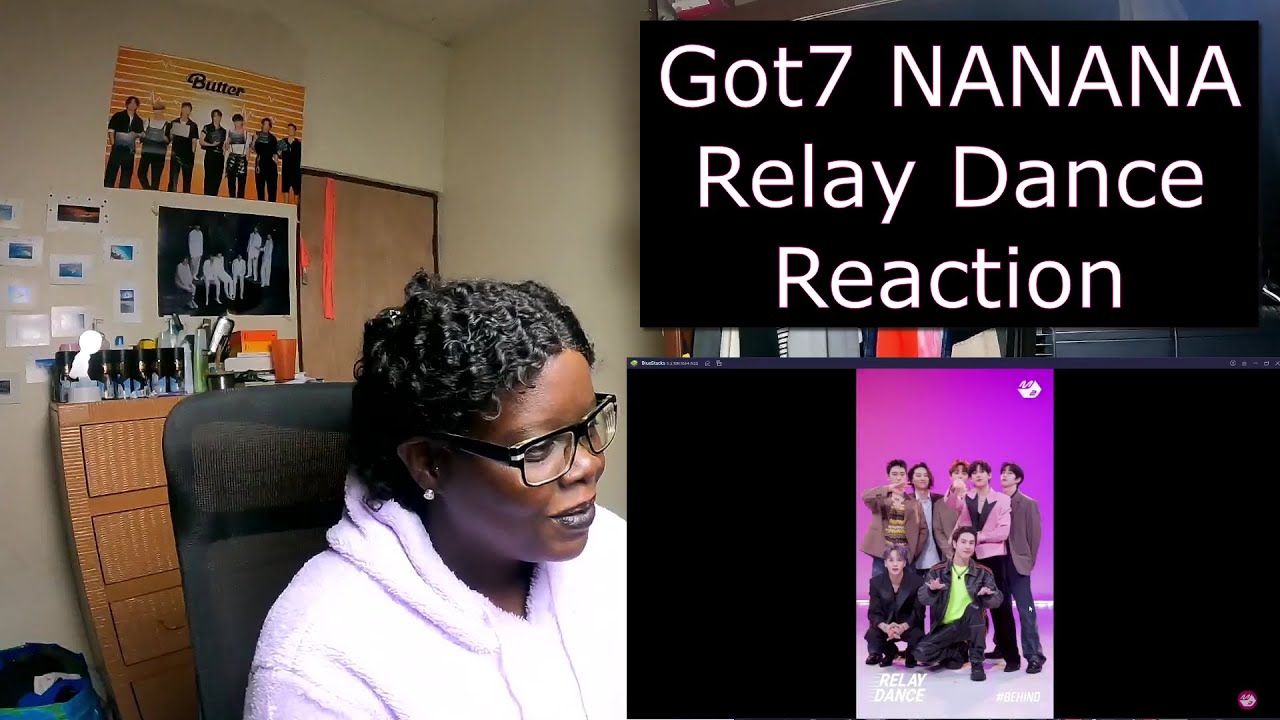 Got7 NANANA Relay dance Reaction - YouTube