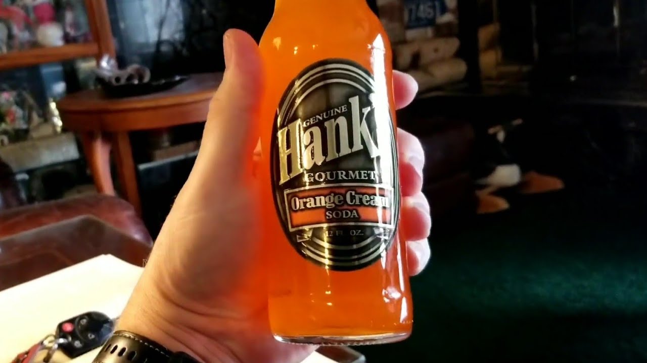 Hank's Gourmet Orange Cream Soda Review - YouTube