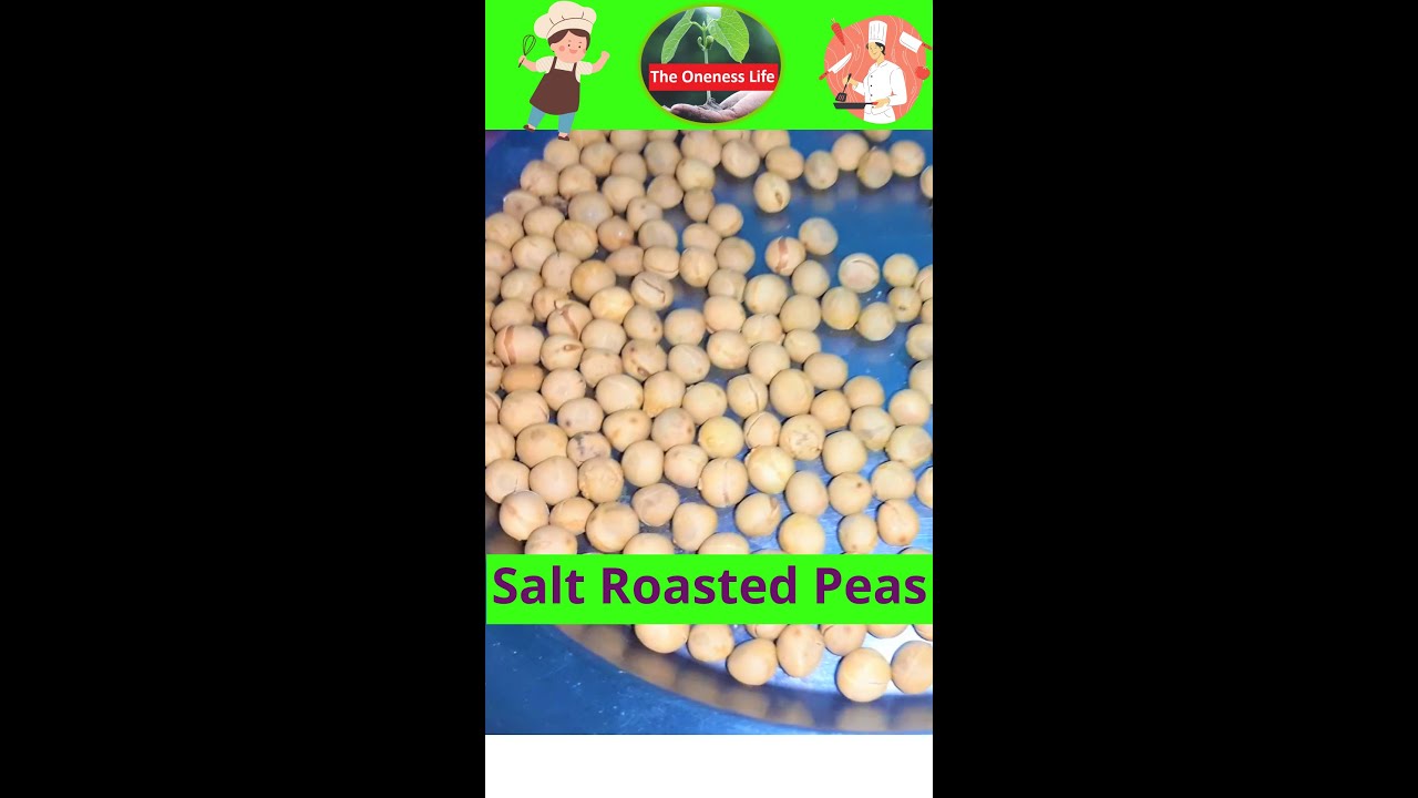 Salt Roasted Peas || Salted Pattani || Peas Roasted Without Oil - YouTube