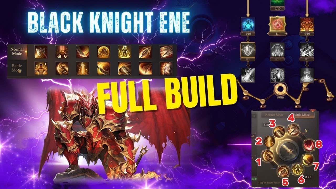MU Dark Epoch Knight ENE BUILD 🔵 | BK ENE BUILD | DK ENE BUILD - YouTube