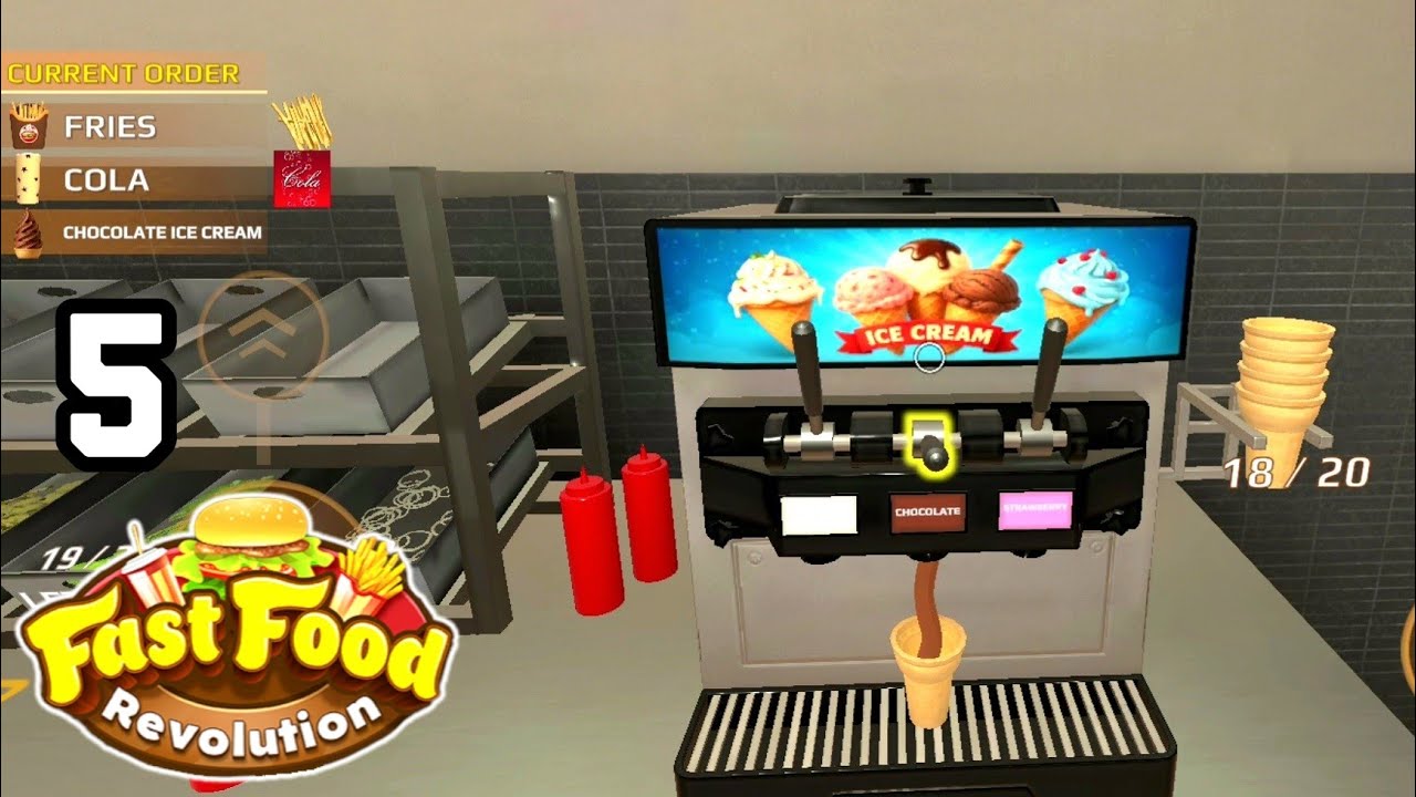 Fast Food Revolution. Part 5. Restocked. Best Fast Food Game. (iOS ...