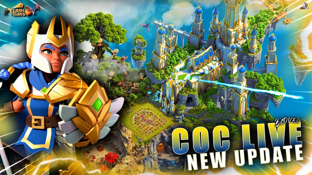 COC LIVE New update Magic Snacks & Legendary Scenery | Clash of Clans ...