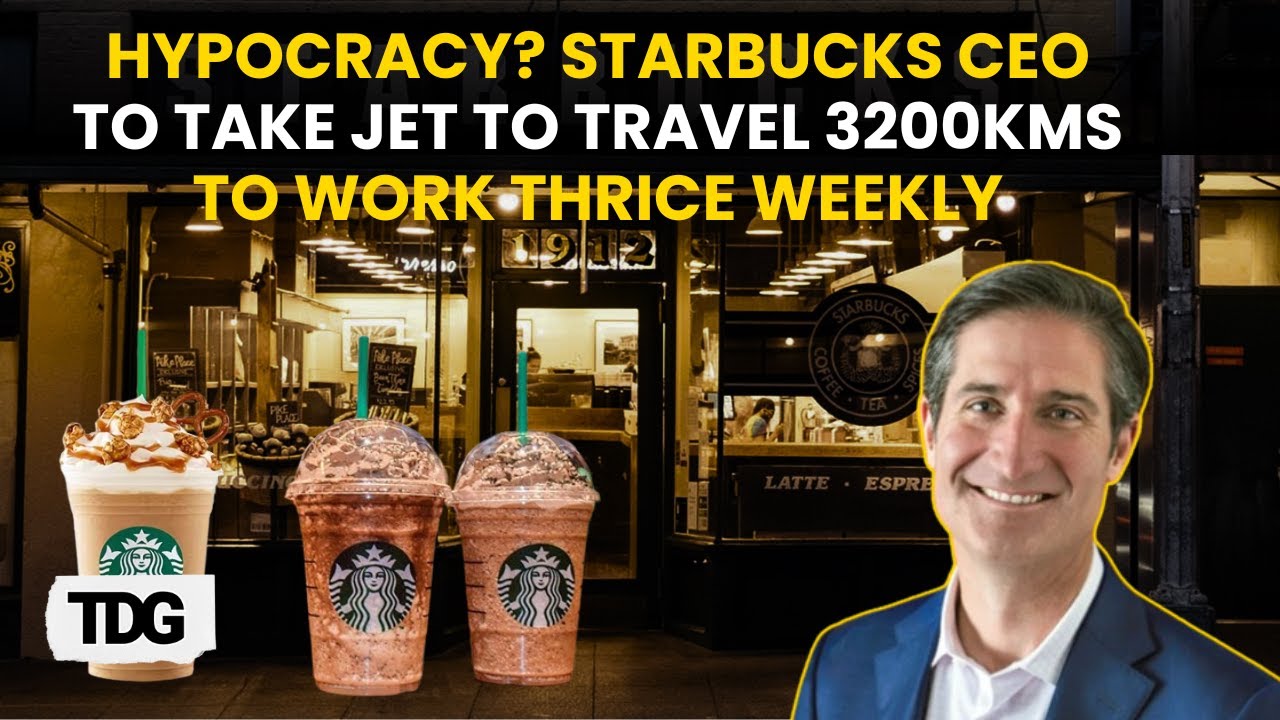 New Starbucks CEO’s 1,600 km Jet Commute Sparks Controversy | Brian ...