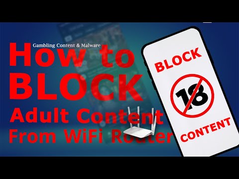 How to Block All Adult Site From WiFi Router 2024 | Block Adult Website ...