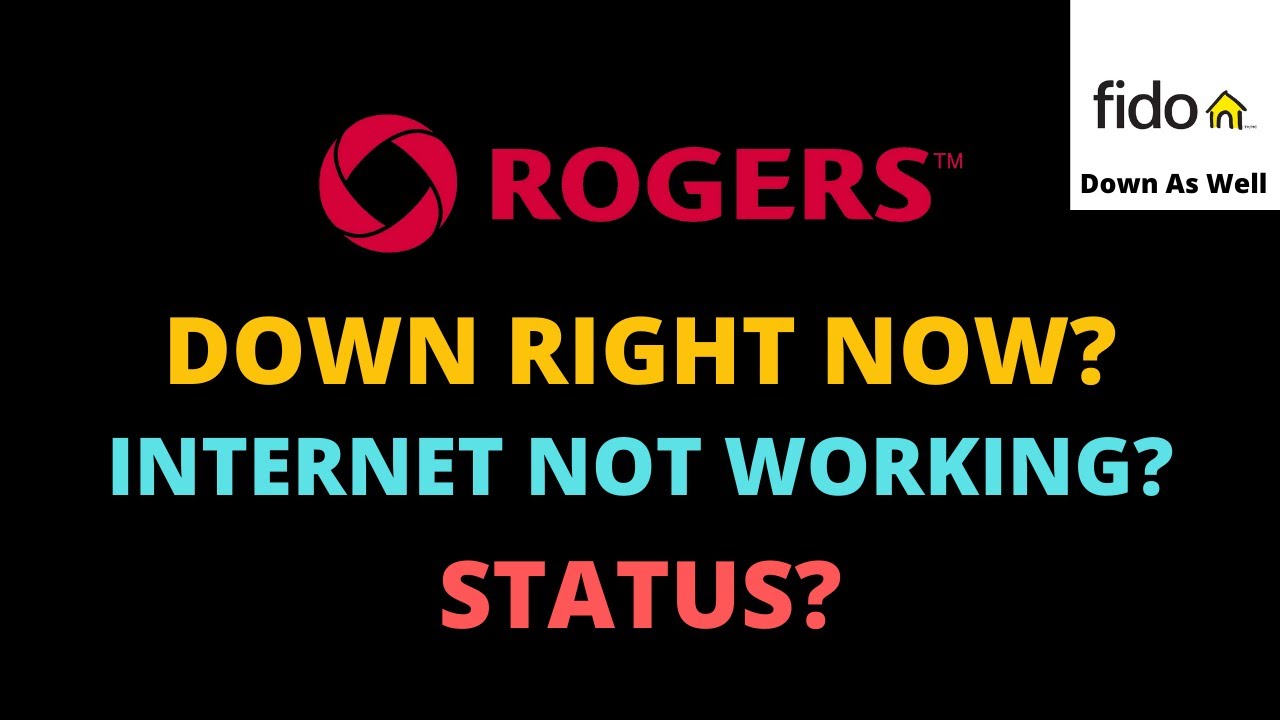 Rogers Outage Toronto - Rogers Internet is Down - Fido Internet Outage ...