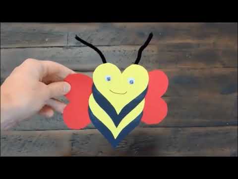 3 Heart Shaped Animal Craft Ideas for Valentine's Day. - YouTube