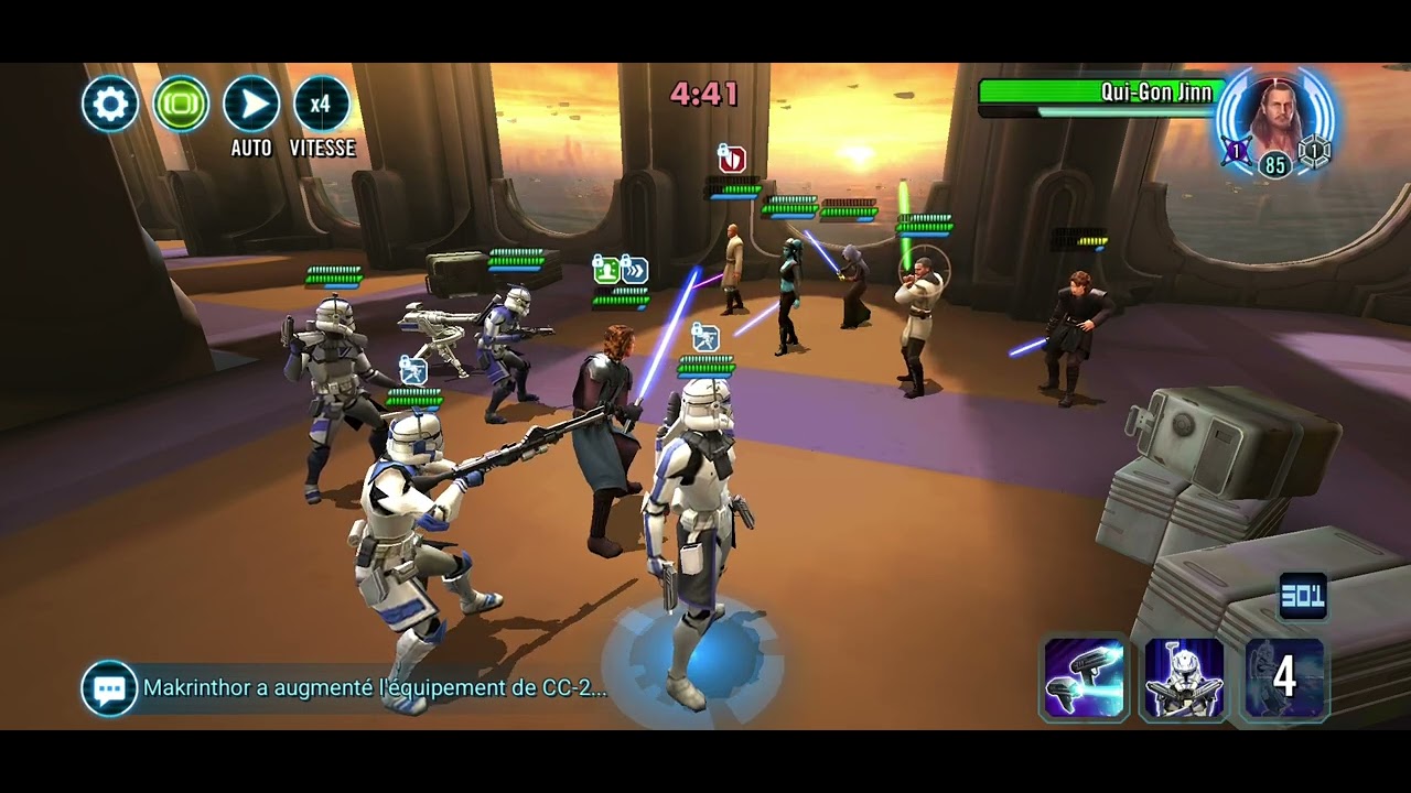 GAS COUNTER QGJ OMICRON GA SWGOH - YouTube