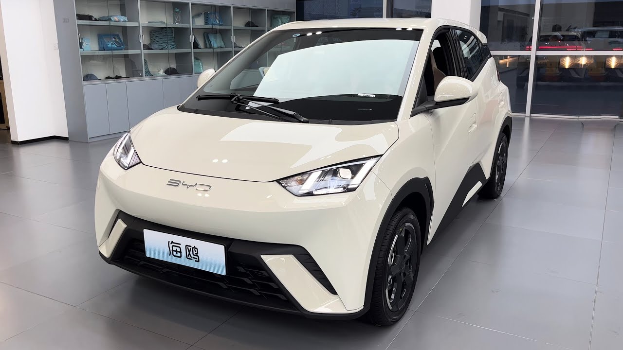 BYD Seagull EV Interior and Exterior 4K - YouTube