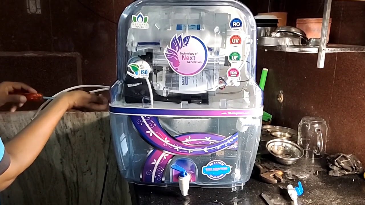 How To Connect RO Water Purifier With Samsung Refrigerator | RO Water ...
