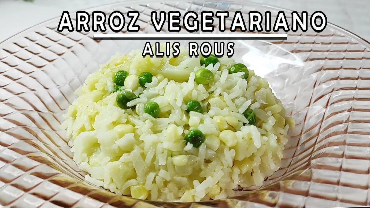 SOPA DE ARROZ BLANCA VEGETARIANA 🍚|| RECETA FACIL Y SALUDABLE ...