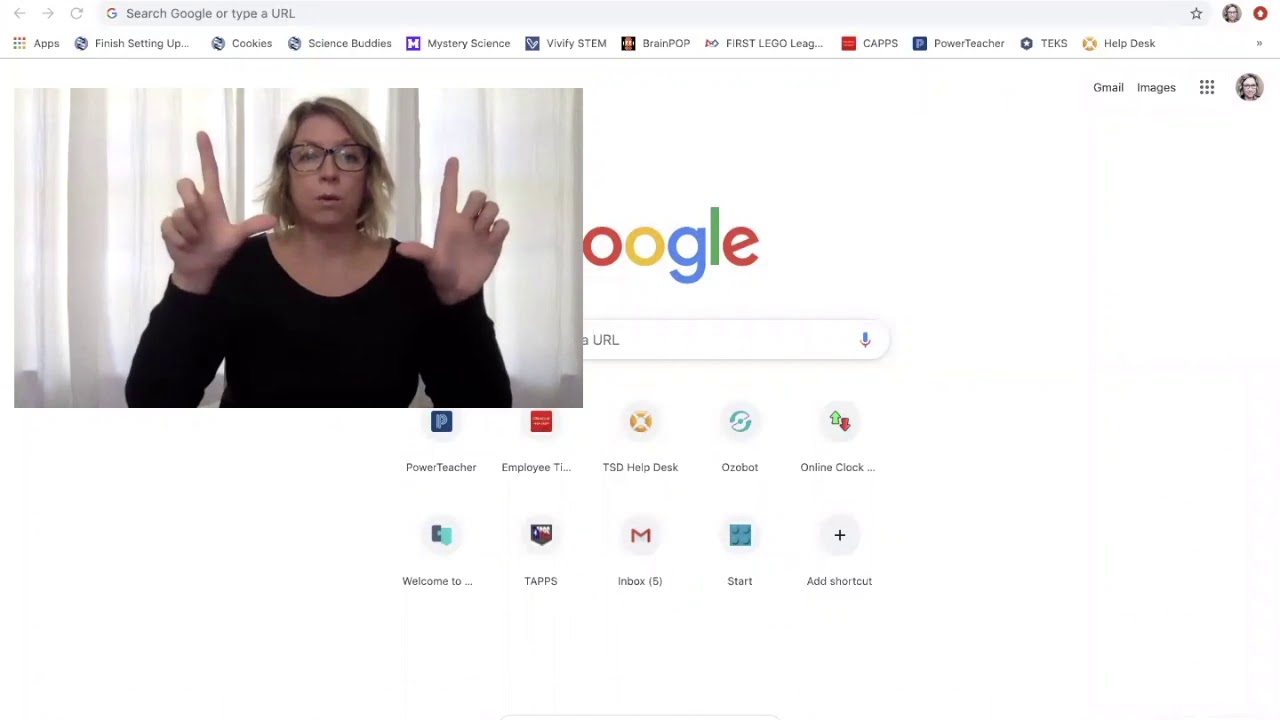 Zoom Record and Screen Share in ASL - YouTube