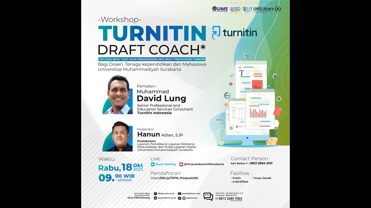 Workshop : TURNITIN DRAFT COACH - YouTube