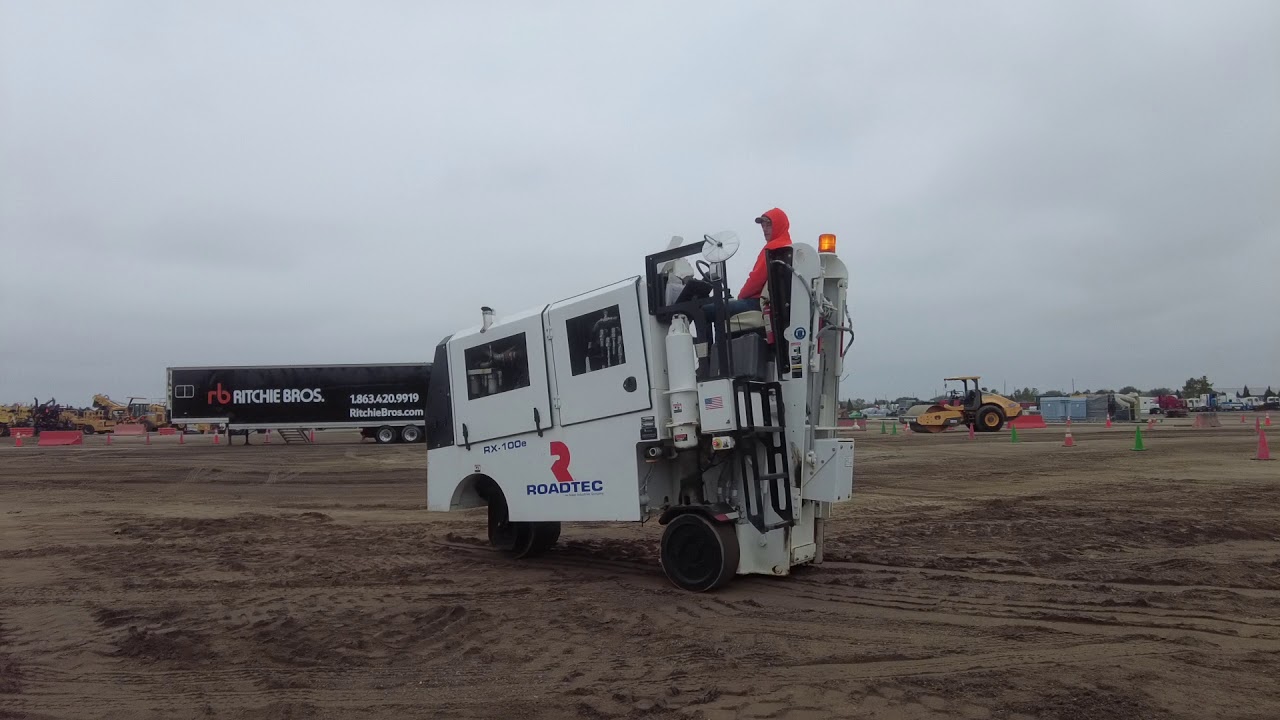 2016 Roadtec RX100E Pneumatic Milling Machine D64 2 0104 - YouTube