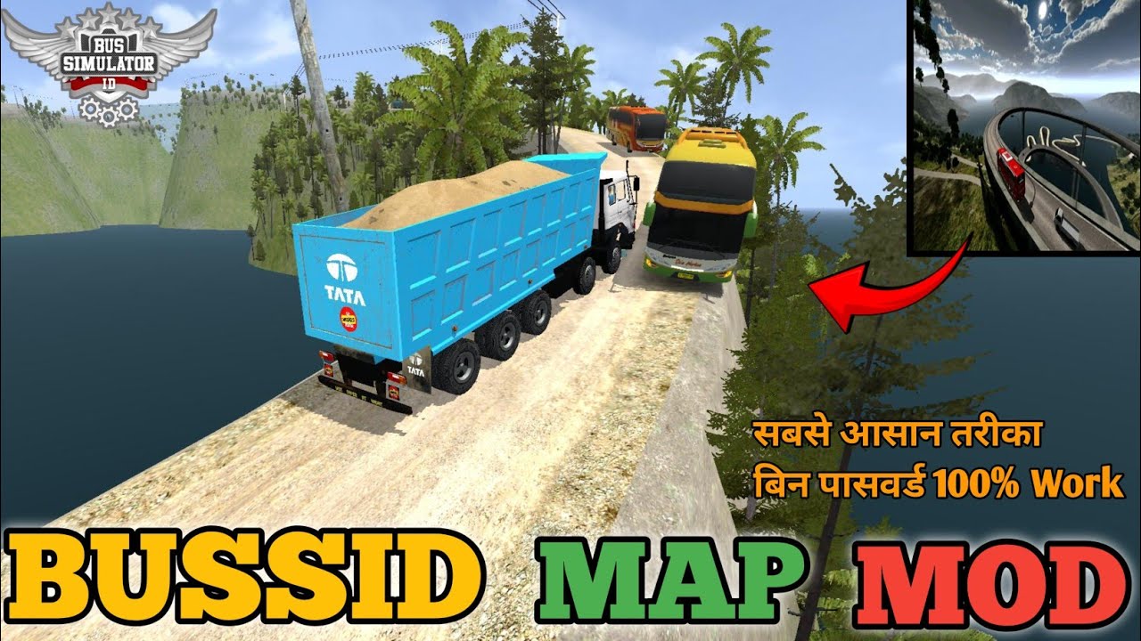 Bus Simulator Indonesia में ( Off Road )Map Mod कैसे करें || How To ...