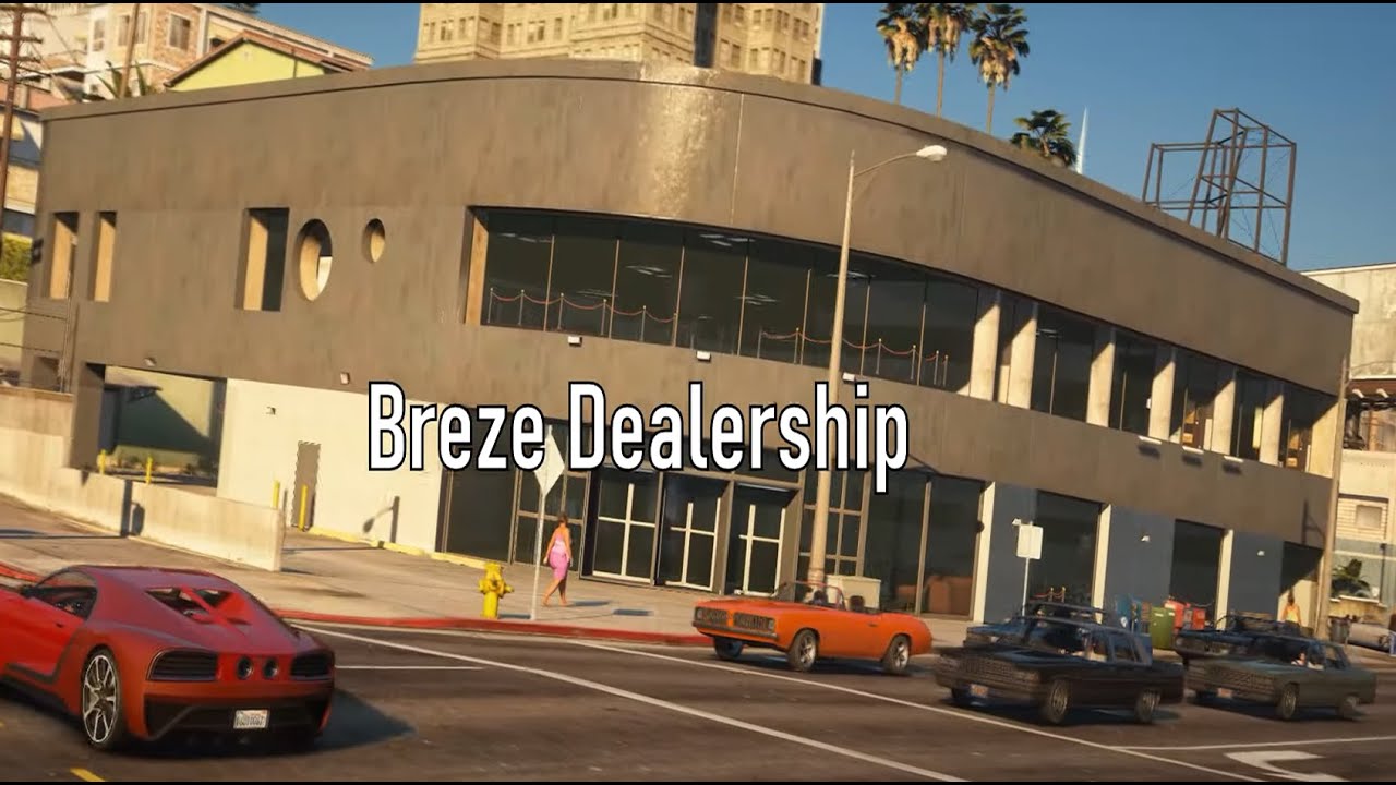 GTA 5 MLO - Breze Dealership FiveM/SP All GTA V USER - YouTube