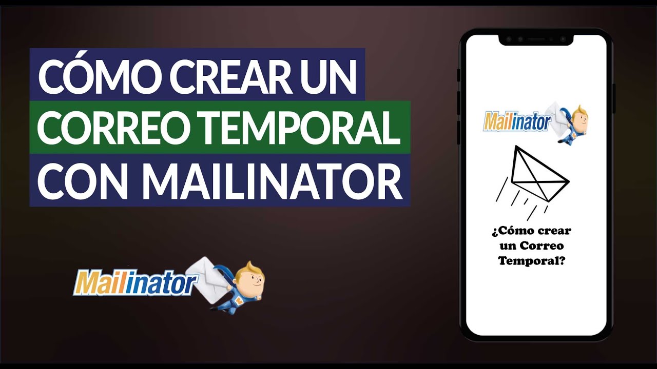 Cómo Crear un Correo Temporal Usando Mailinator Fácilmente - YouTube