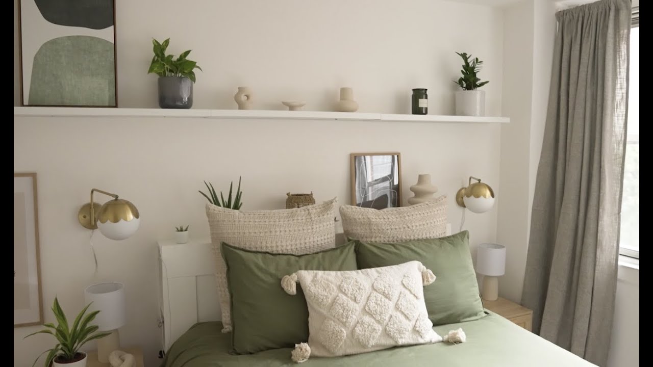 Bland bedroom gets chic overhaul in amazing 1-day transformation - YouTube