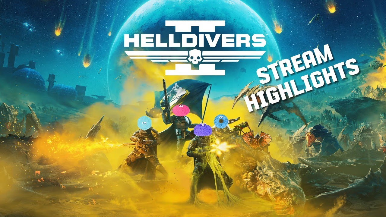 Helldivers 2 stream highlights - YouTube