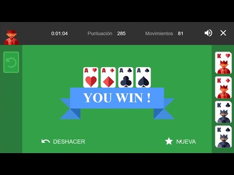 Speedrun Google Solitaire Easy Mouse 1:04 (TOP 96)