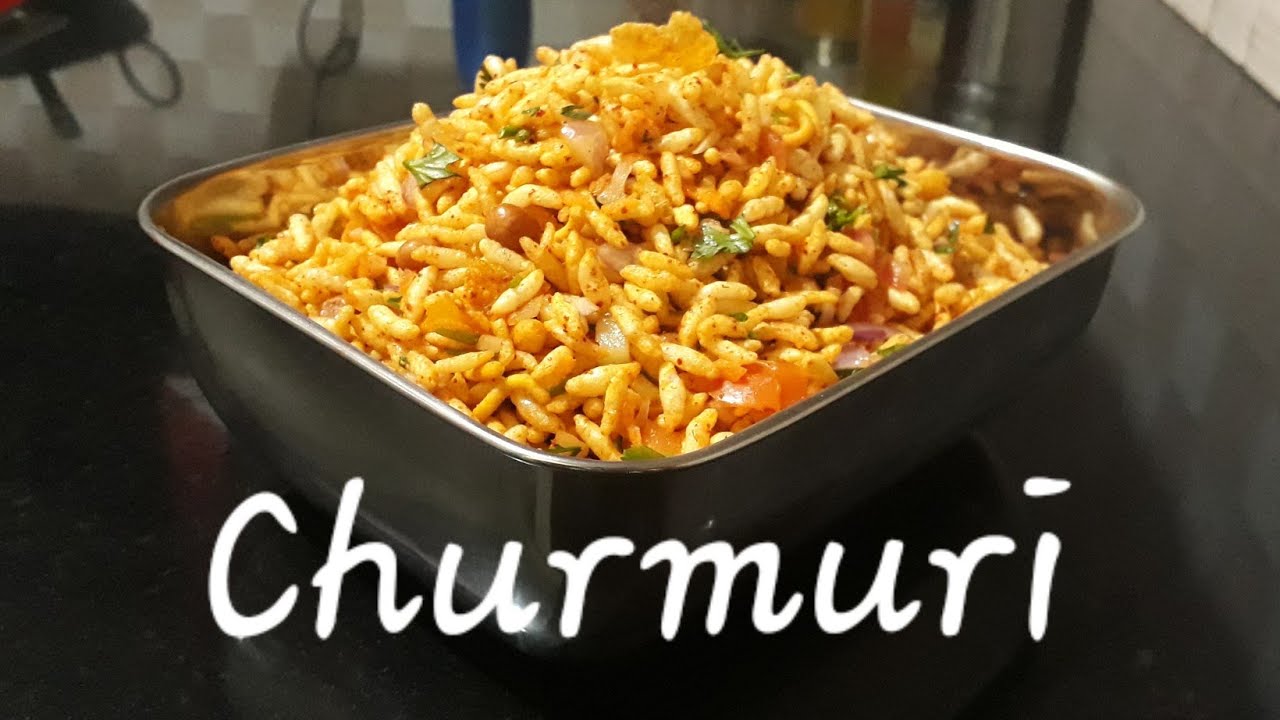 Churmuri recipe/ spicy puffed rice/ churmura/girmit recipe |ಚರಮುರಿ ...