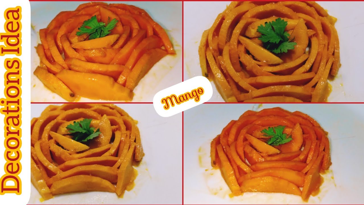 🥭Mango Decorations Idea 🥭 | Ramzan Special Idea 😋 💐Family Dawat Special ...