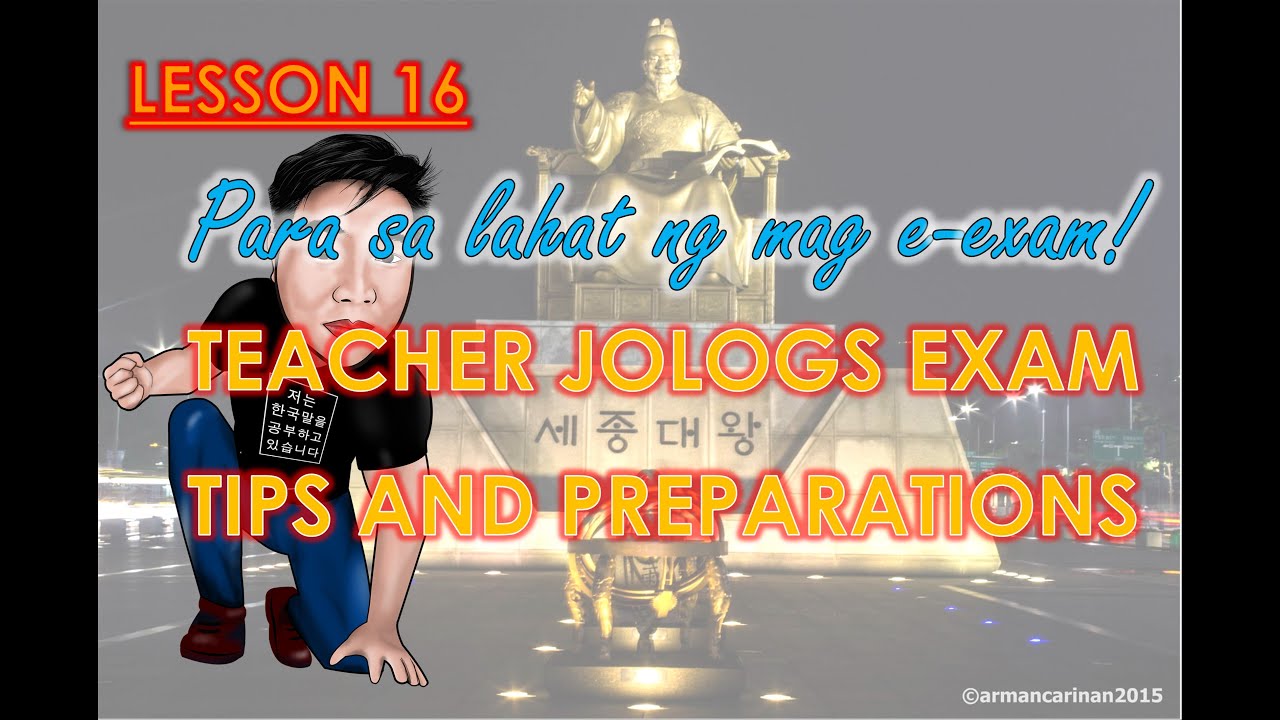 Lesson 16 - TIPS AND PREPARATION BEFORE YOUR EXAM [ How to pass EPS ...