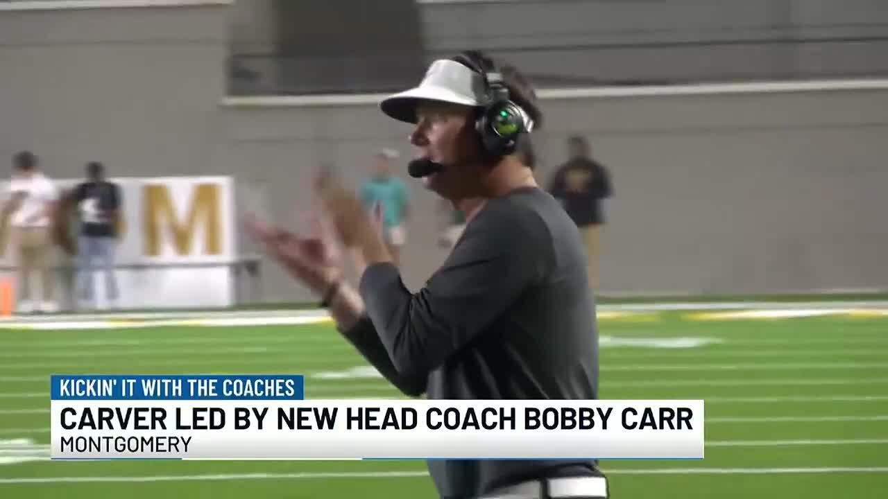 Kickin' it with the Coaches: Carver now led by new Head Coach Bobby Carr - YouTube