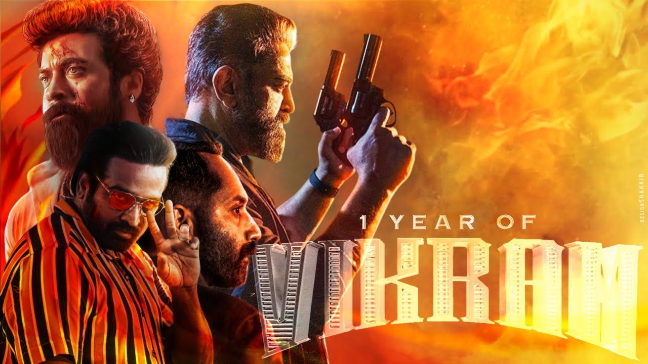 1 Year of Vikram Special Mashup | 1 Year of Vikram | Kamal Haasan ...