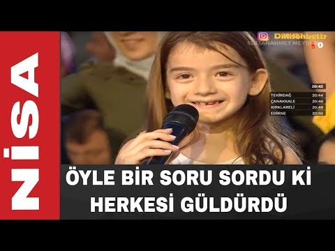 HERKESİ GÜLDÜREN TATLI KIZIN SORUSU (Nihat Hatipoğlu)