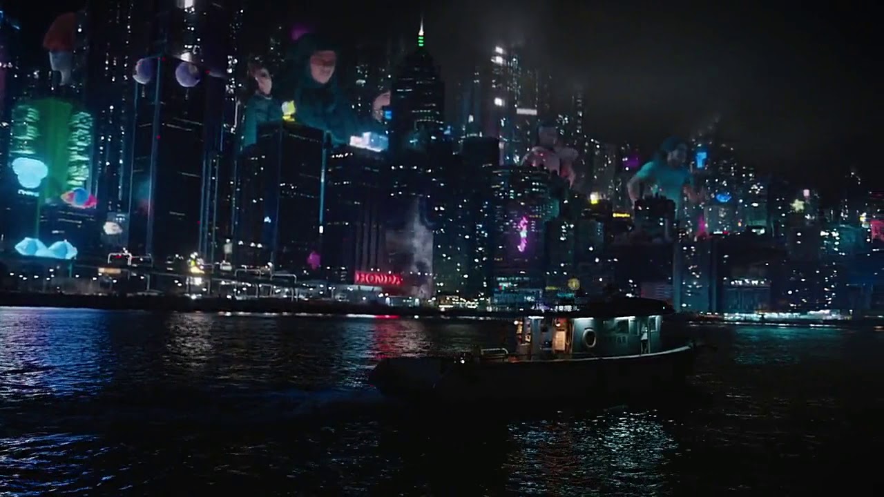 Sci Fi Skyline - Ghost in the Shell - YouTube