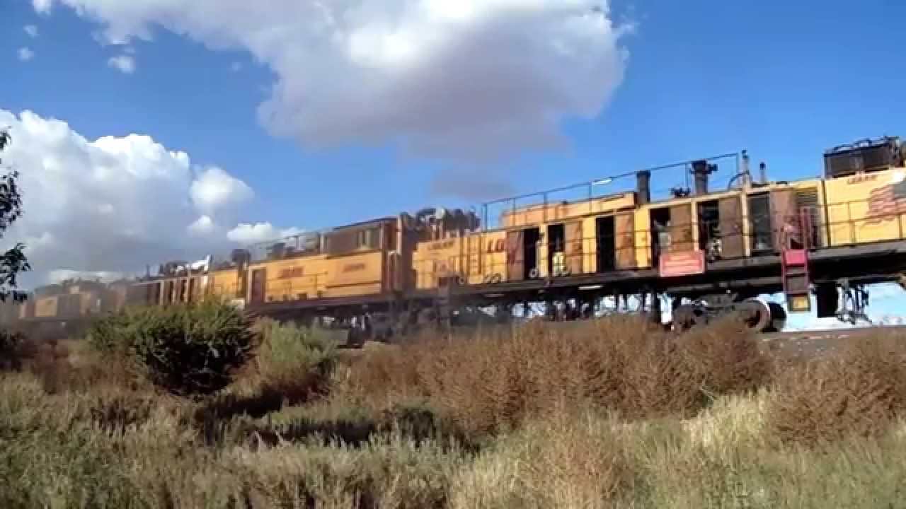 Loram en distrito Zacatecas Ferromex - YouTube