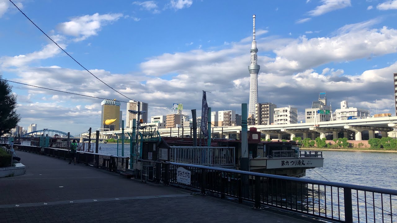 June 16, 2023 (Part 1): Ep. 1: Sumida River Terrace (隅田川テラス) – Asakusa ...
